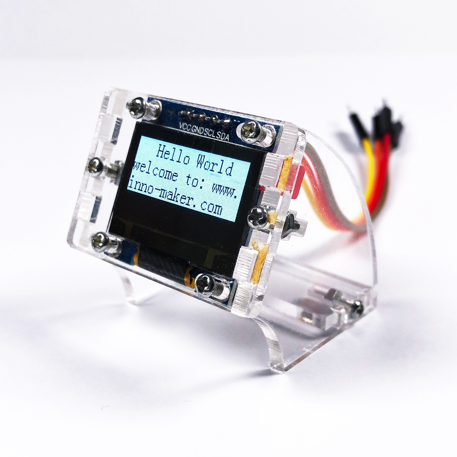 0 96 Inch I2C IIC SSD1306 Serial 128x64 OLED Module LCD Display 01
