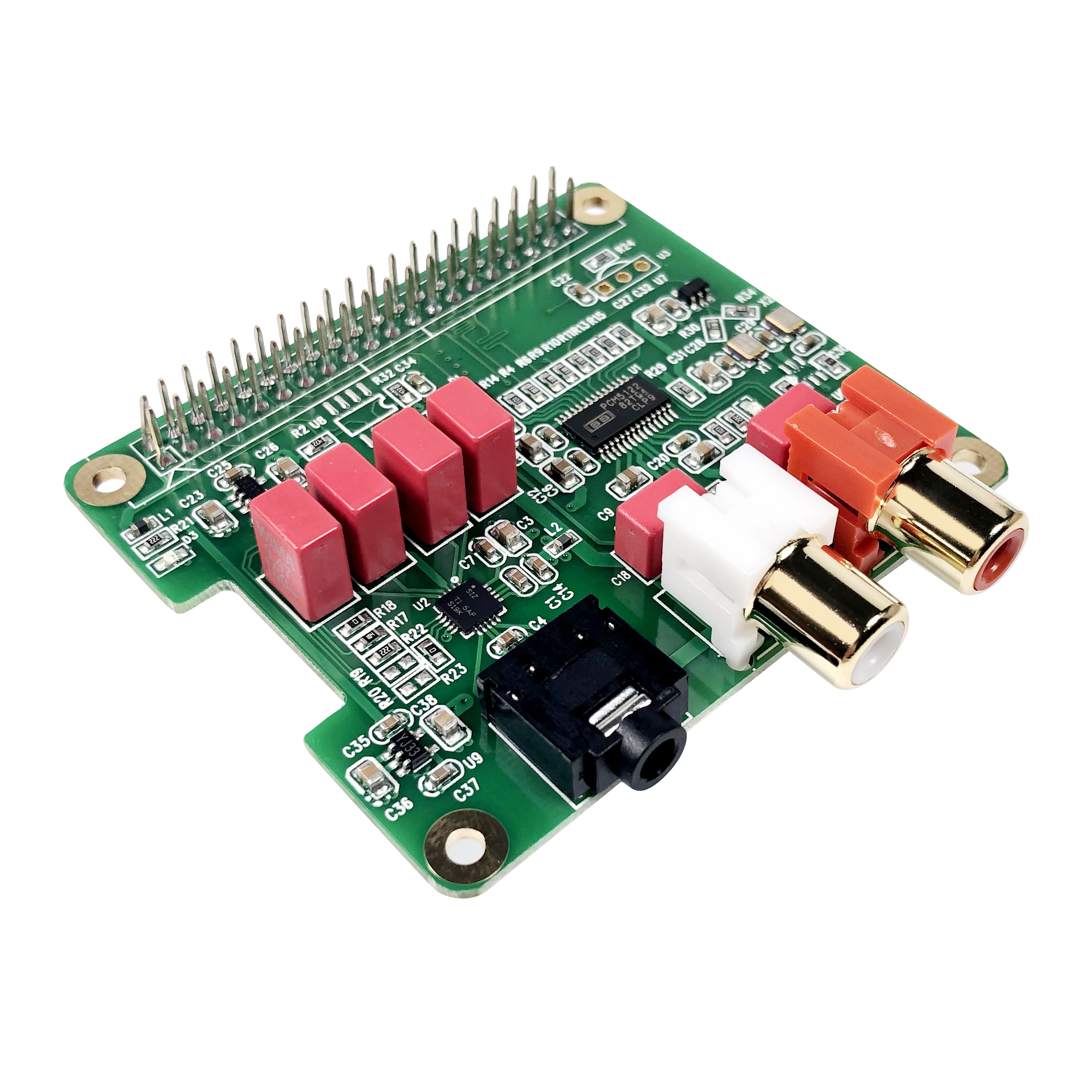 Raspberry_Pi_HiFi_DAC_HAT_PCM5122_HiFi_DAC_Audio_Card_Expansion_Board ...