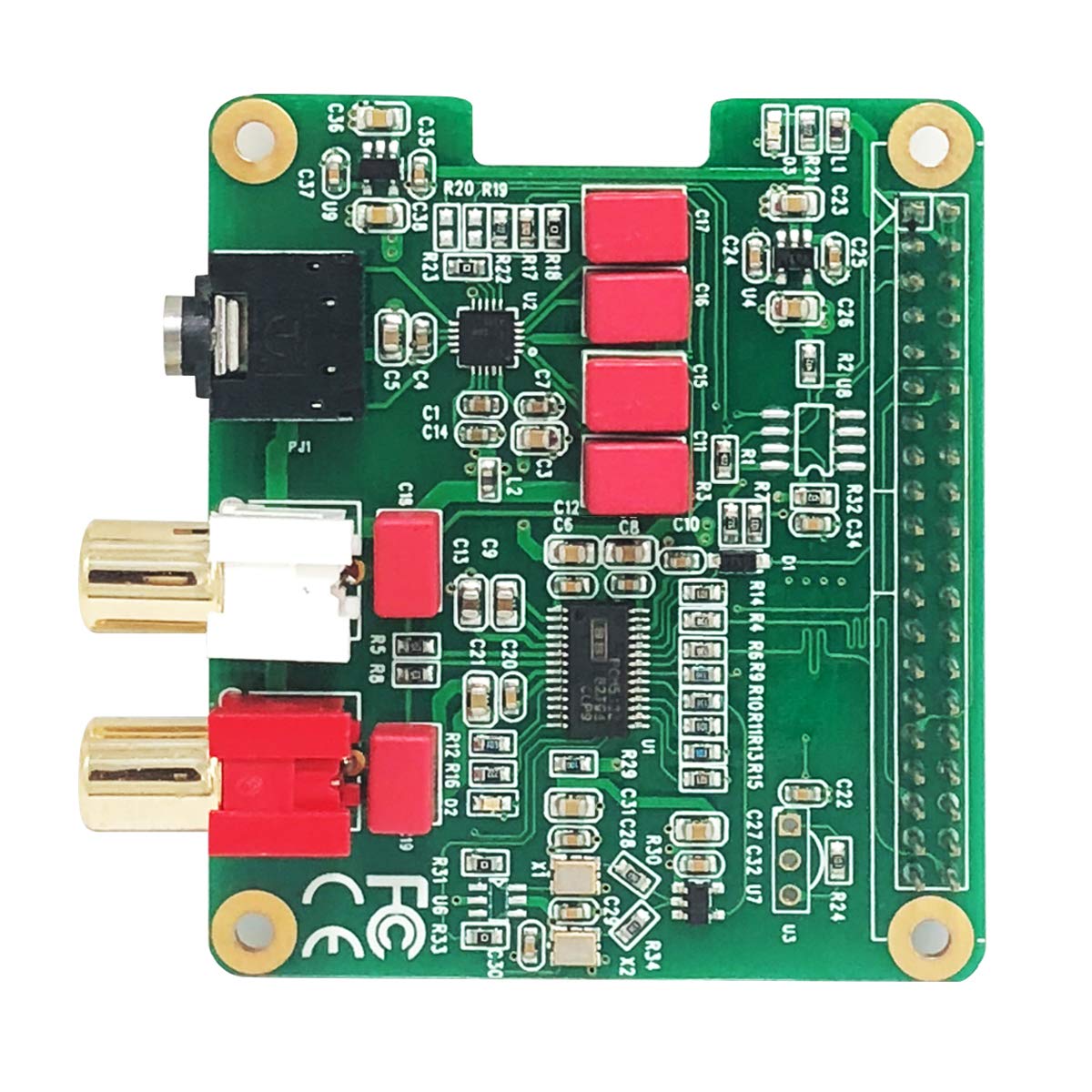 Raspberry_Pi_HiFi_DAC_HAT_PCM5122_HiFi_DAC_Audio_Card_Expansion_Board ...