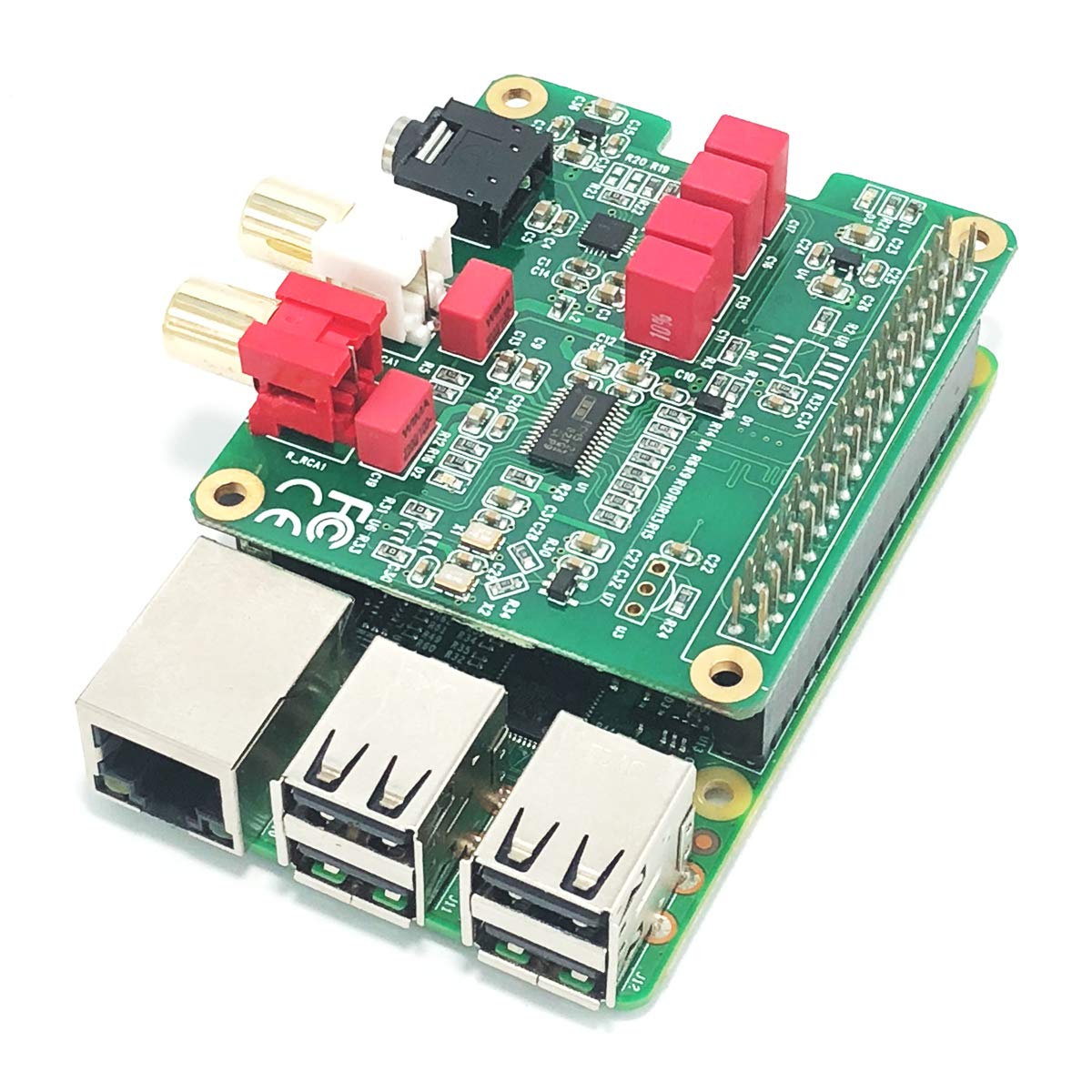 Raspberry_Pi_HiFi_DAC_HAT_PCM5122_HiFi_DAC_Audio_Card_Expansion_Board ...
