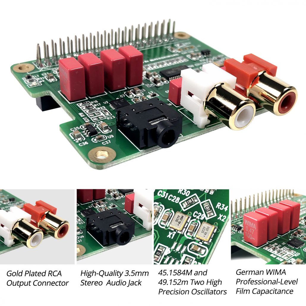 Rpi HiFi DAC Hat – InnoMaker English|USB TO CAN Analyzer|Raspberry Pi ...