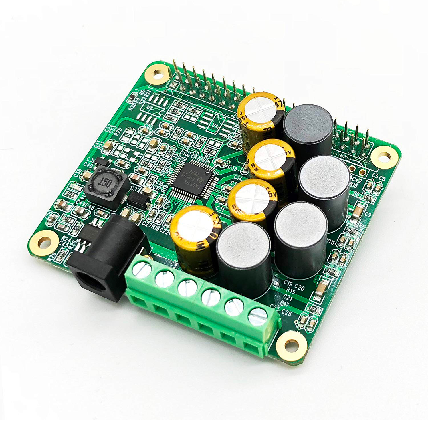 Raspberry_Pi_HiFi_AMP_HAT_25W_Class-D_Power_Amplifier_TAS5713_Expansion ...
