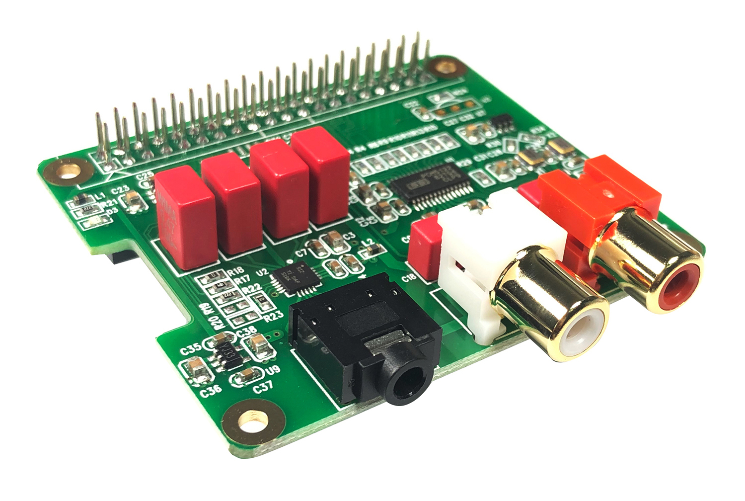 Raspberry_Pi_HiFi_DAC_HAT_PCM5122_HiFi_DAC_Audio_Card_Expansion_Board ...