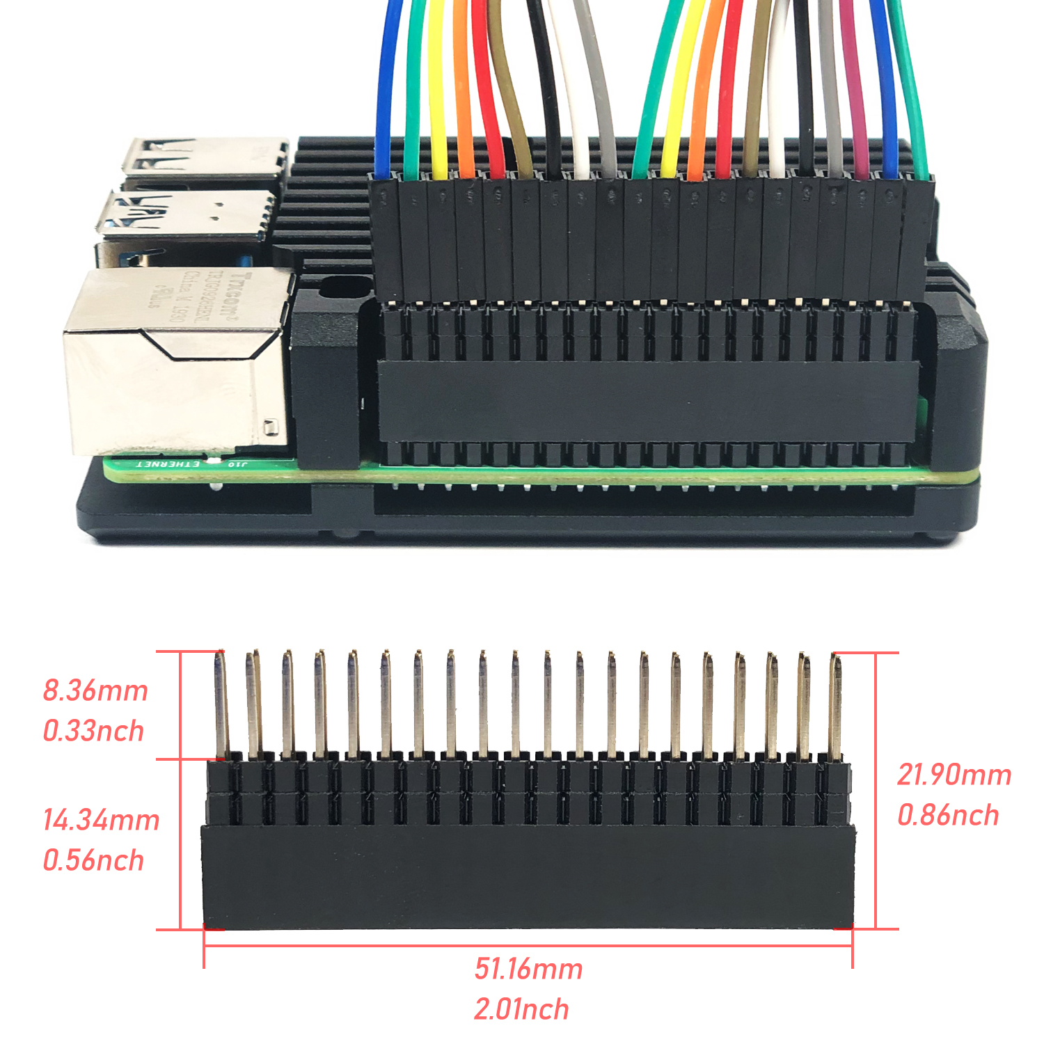 Raspberry_Pi_4_Module_B_Case_Armor_Passive_Cooling_Aluminum_Alloy ...